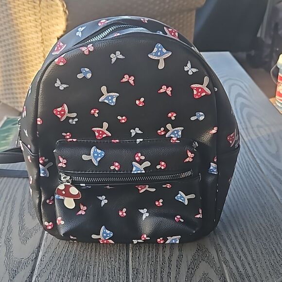 Hot Topic | Bags | Hot Topic Mushroom Mini Backpack School Travel ...